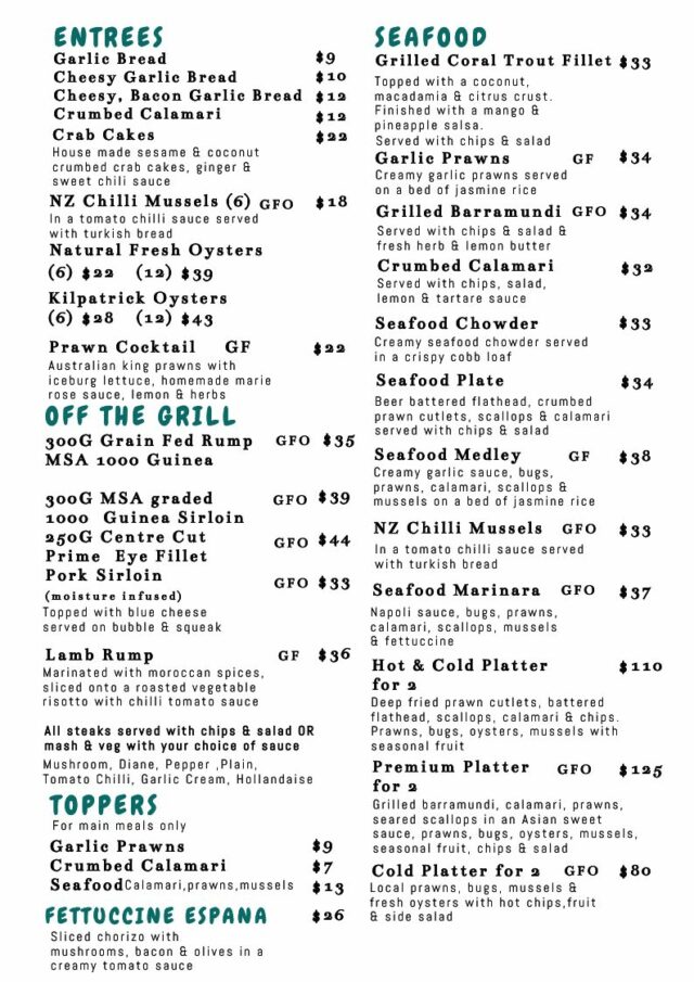 Restaurant & Bar - Moreton Bay Boat Club